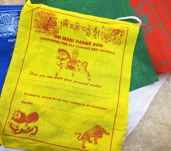 Write Your Own Prayers Set of 25 Flags - DharmaShop