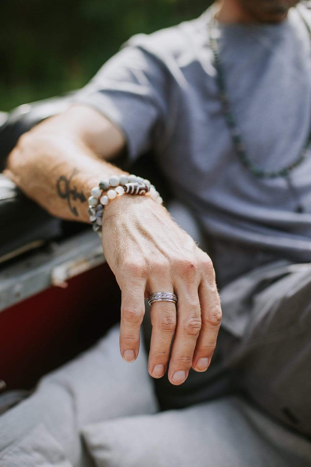 Ocean Waves Spinning Ring - DharmaShop