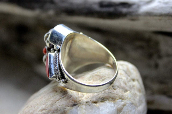 Spinning Dorje Mindfulness Ring - DharmaShop