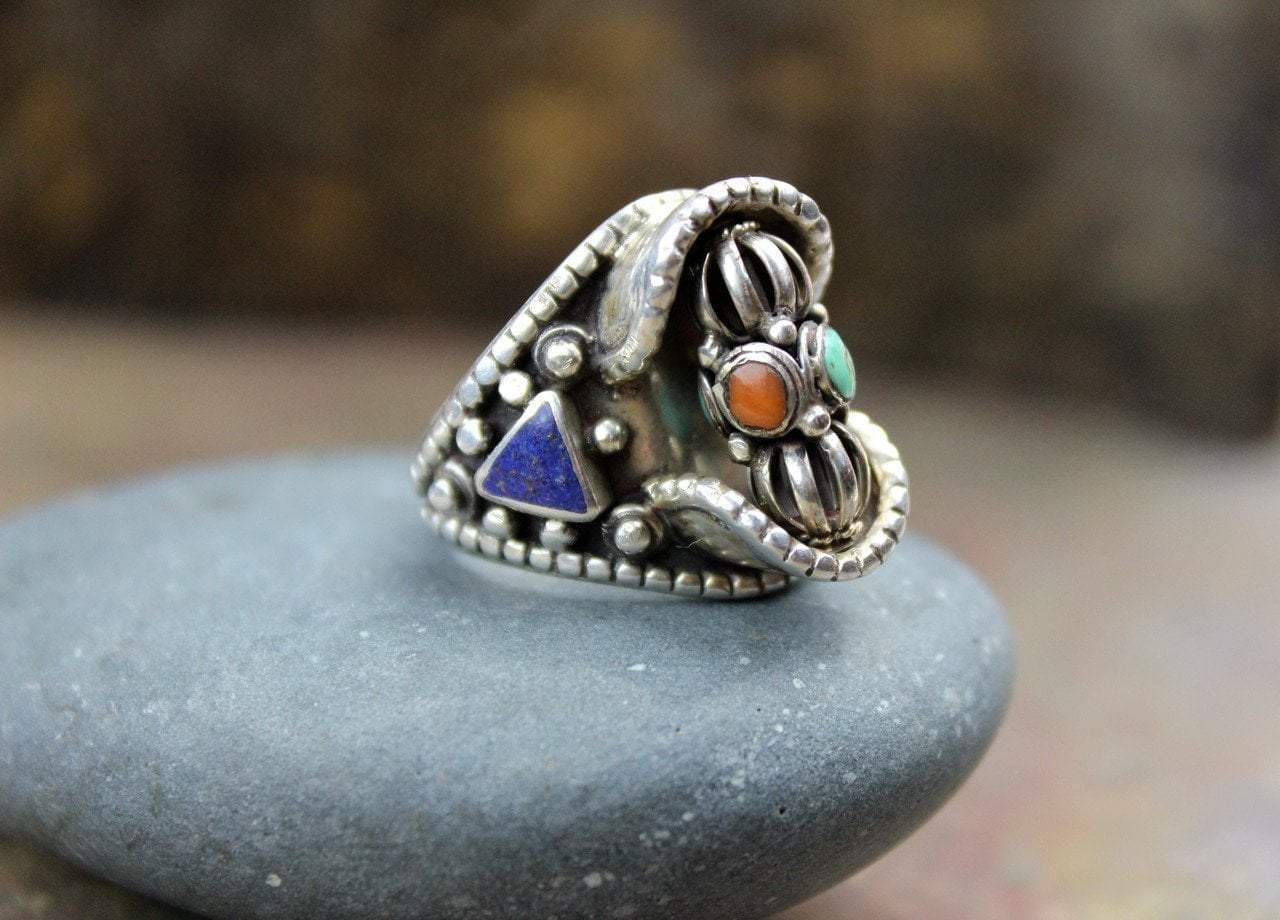 Spinning Dorje Ring - DharmaShop