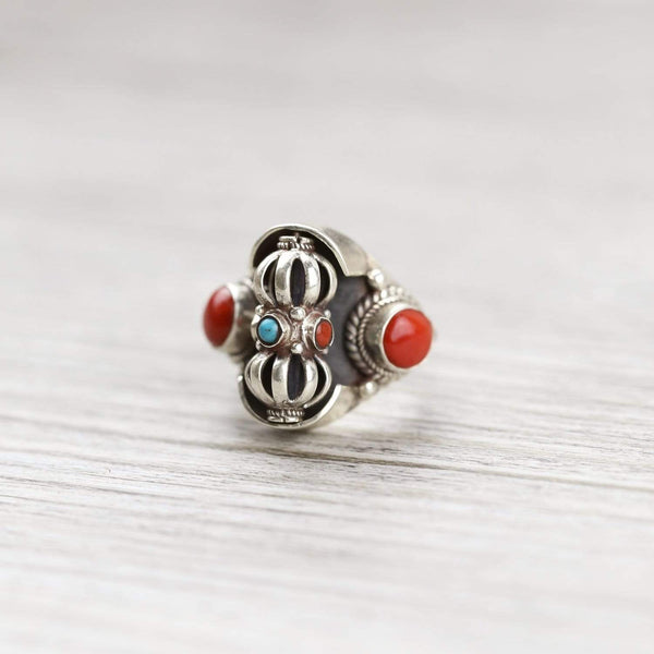 Spinning Dorje Ring for Stress Relief - DharmaShop