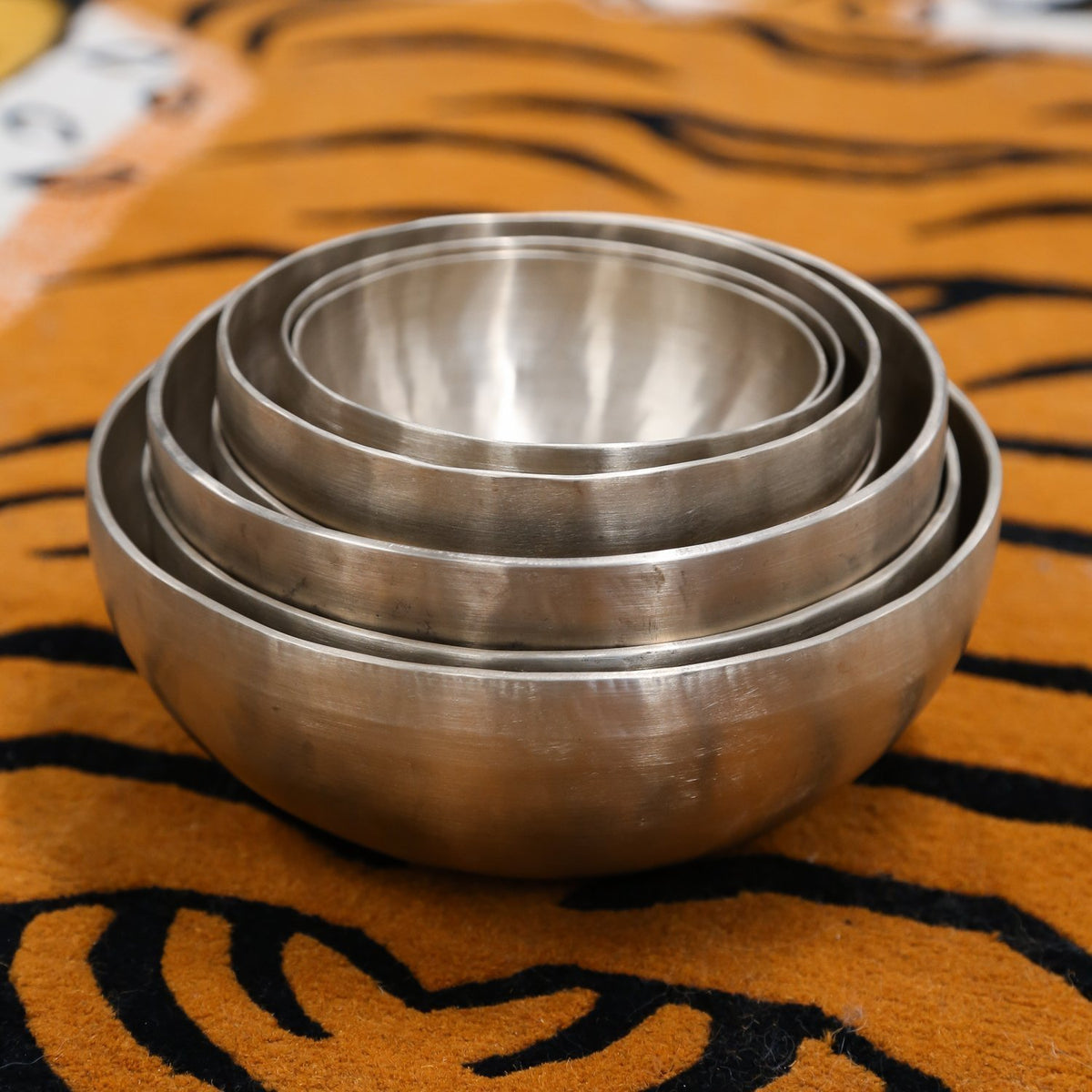 Handcrafted Set of 7 Meditation Bowls - DharmaShop