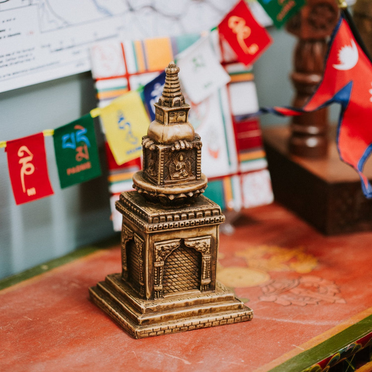 Amazing Table Top Altar Stupa - DharmaShop
