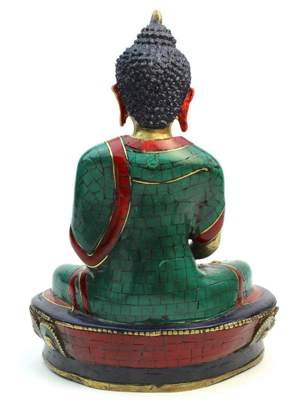 Mosaic Amitabha 6 Inch Statue - DharmaShop