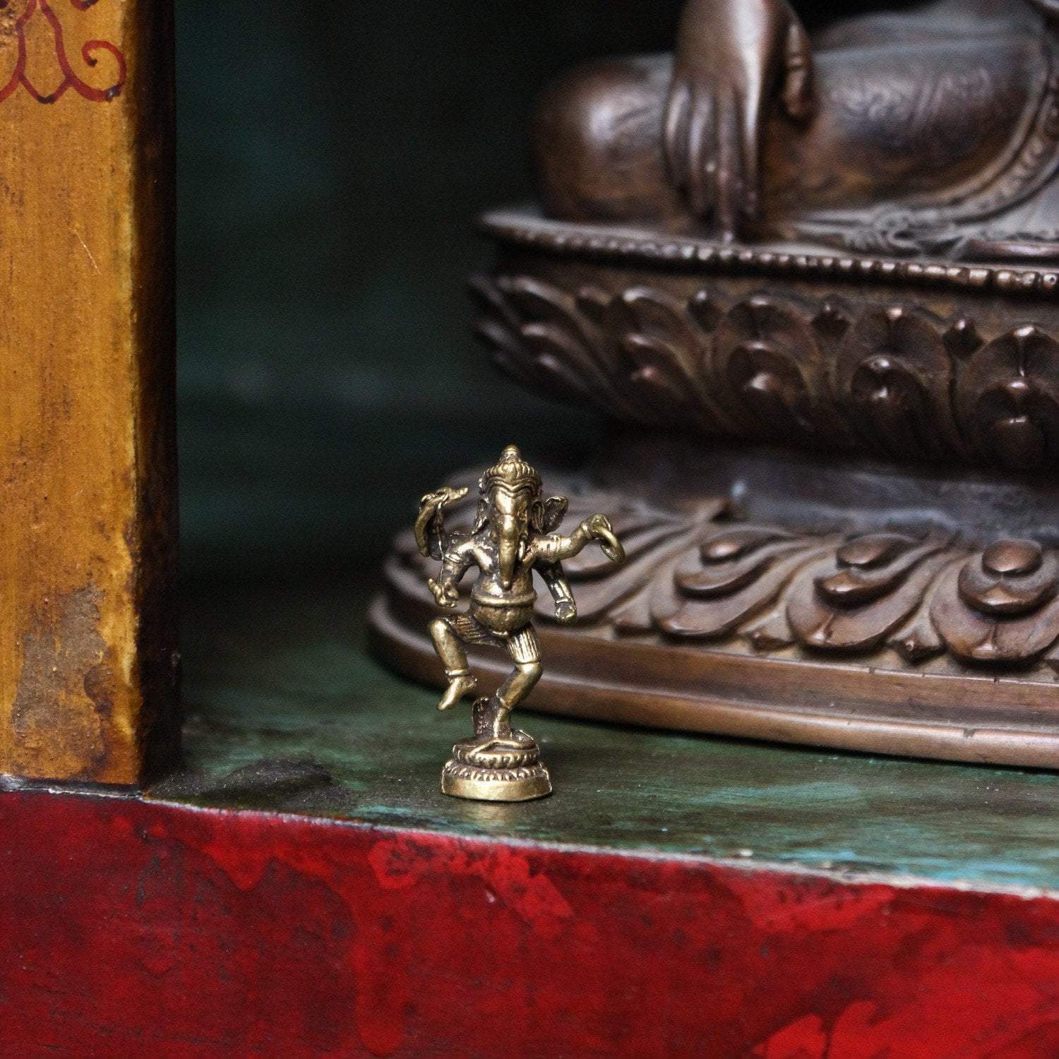 Mini Dancing Ganesh Statue - DharmaShop