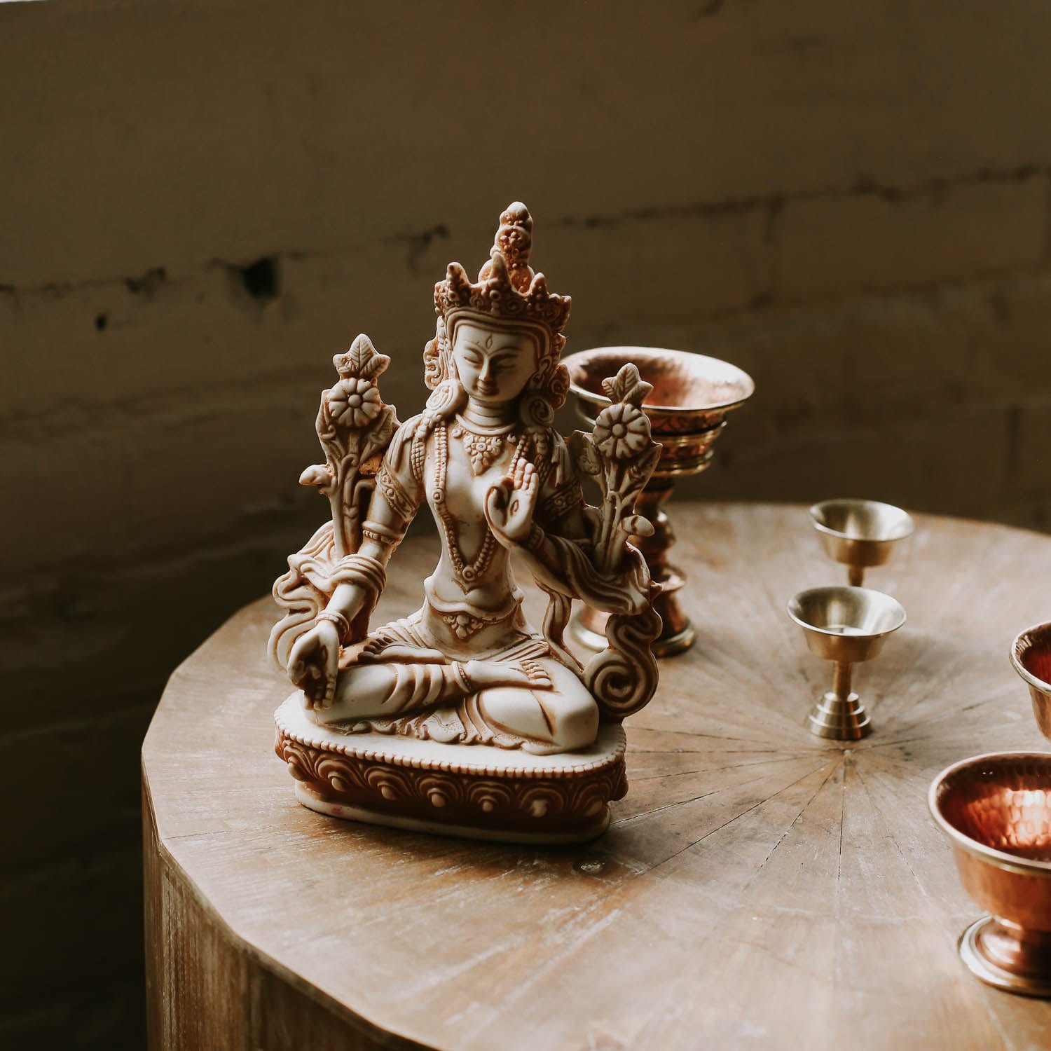 White Tara Healing Statue - DharmaShop