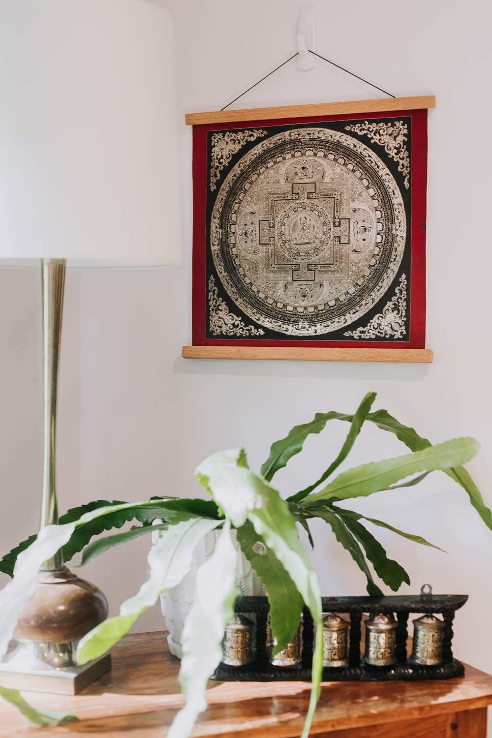 Thangka Plata Compasión Tara Blanca - DharmaShop