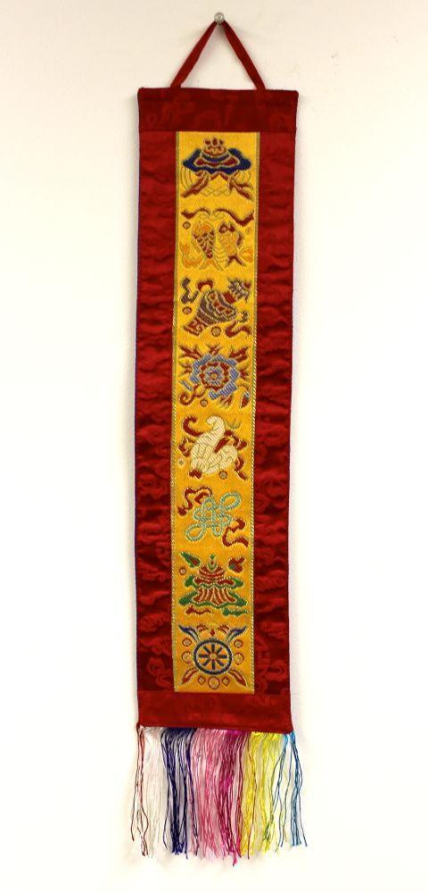 Vertical 8 Auspicious Banner - DharmaShop